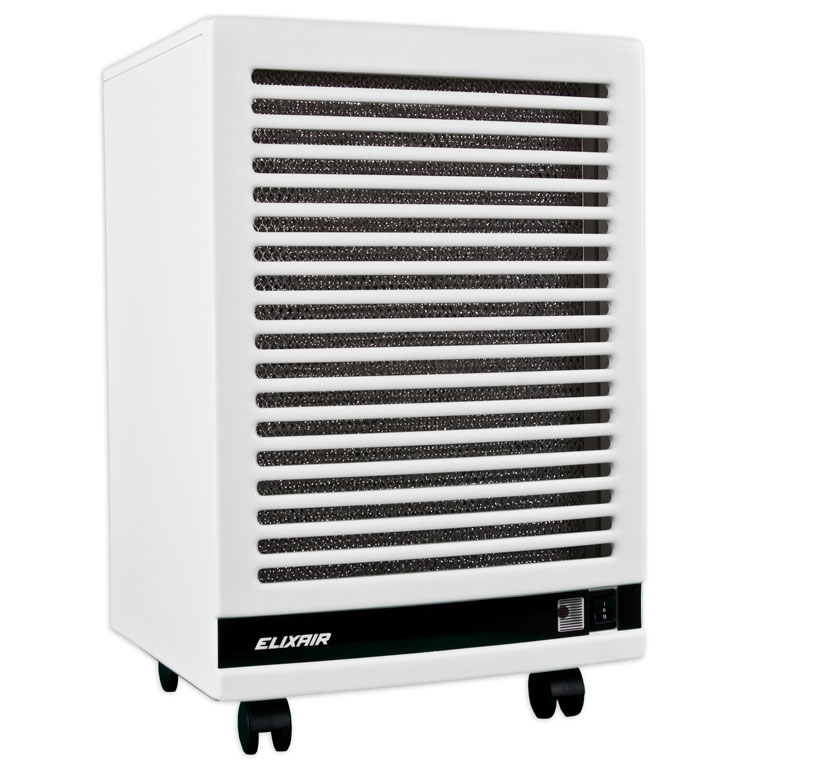 Elixair E400 Elixair ilmanpuhdistin, kiiltävä valk. - Allergiakauppa ...